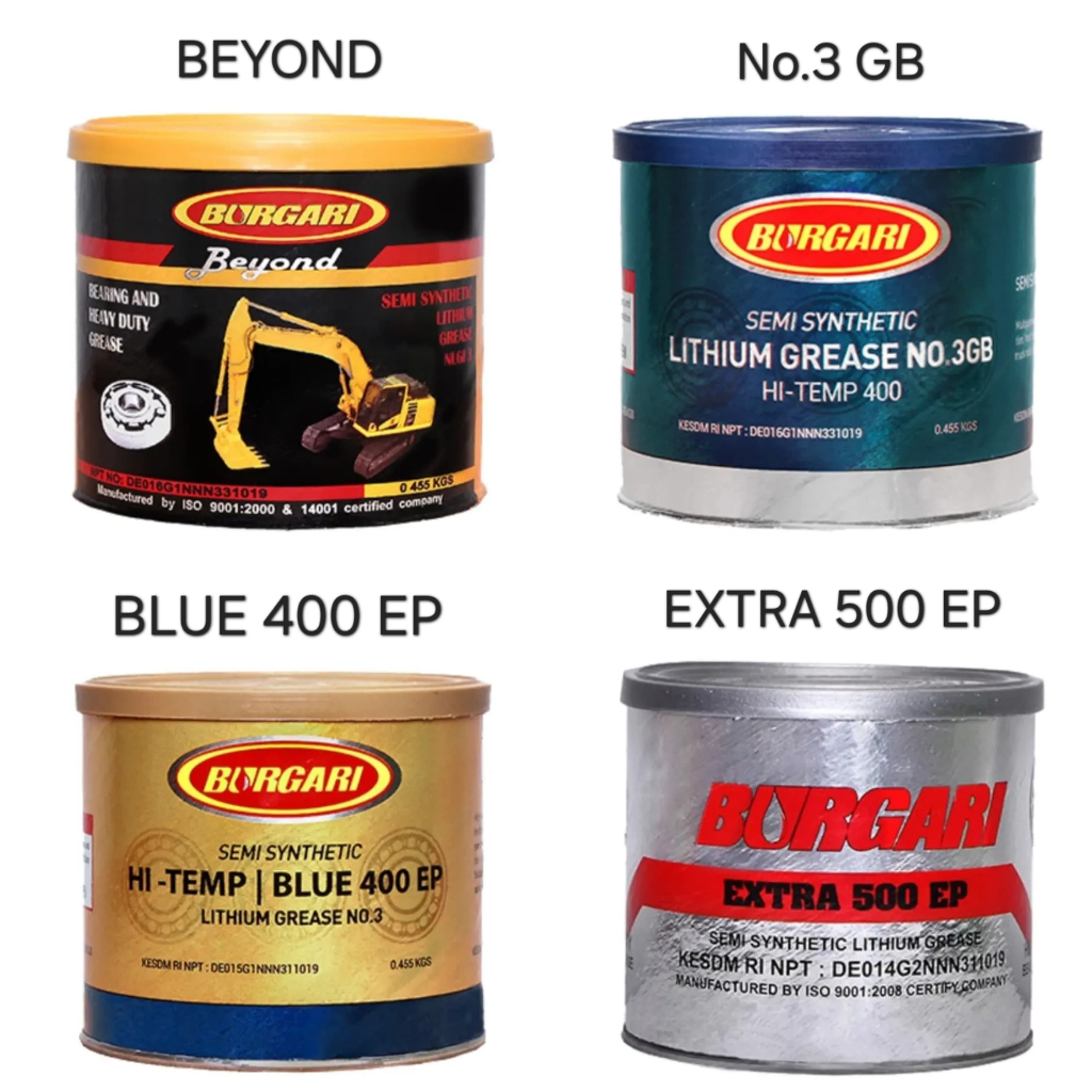 Jual Gemuk Lithium Vaseline Grease BURGARI Stempet Pelumas Serbaguna ...