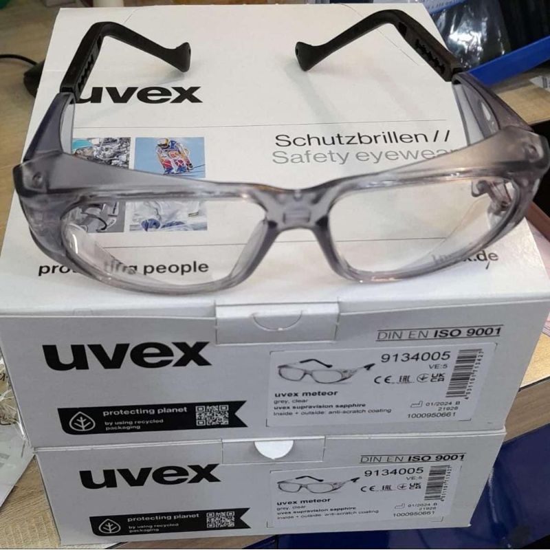 Jual Kacamata Safety Uvex Meteor Clear 9134005 | Shopee Indonesia