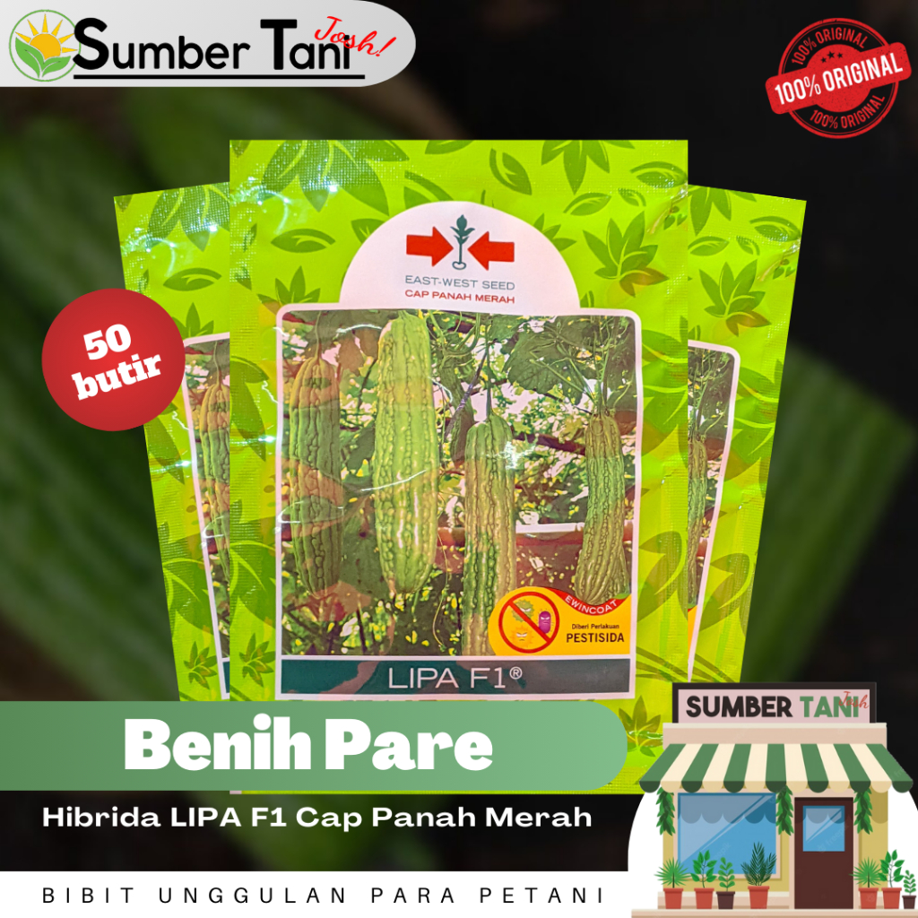 Jual Benih Pare Paria Lipa F1 Isi 50 butir | Shopee Indonesia