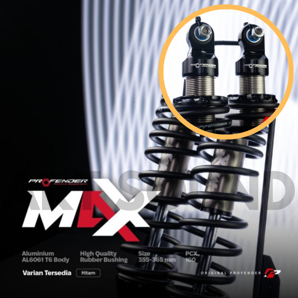 Jual Shockbreaker Shock Profender MAX Series Honda PCX 150 PCX 160 355 ...