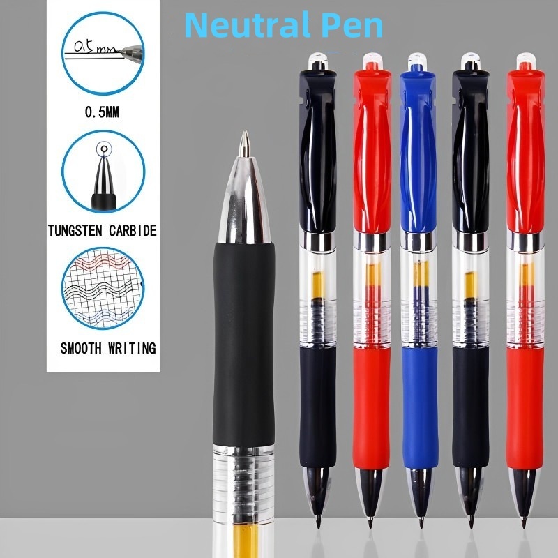 Jual Pulpen Gel 0.5 Mm Pulpen Pencet Pulpen Mekanik Pencet Alat Tulis ...
