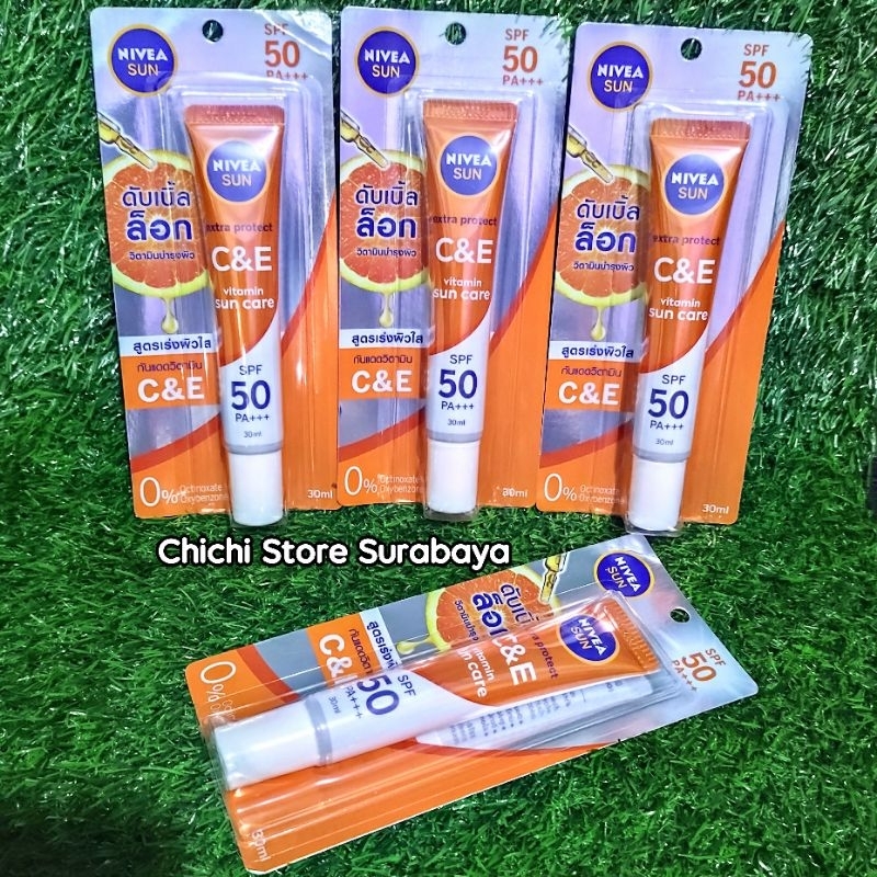 Jual Nivea Sun Extra Protect C&E Spf50 PA+++ 30ml | Shopee Indonesia