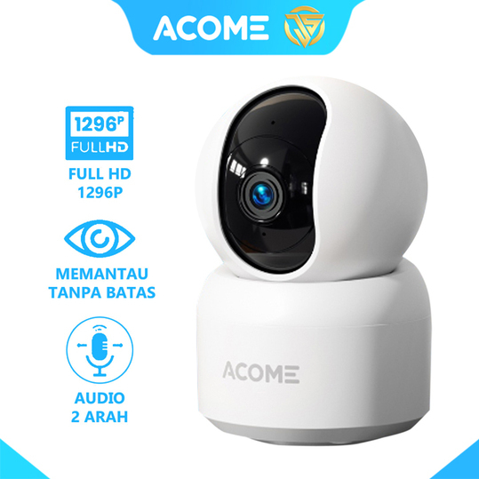 Jual Acome Full HD Smart CCTV Camera Wifi 1296P Audio 2 Arah APC01 ...