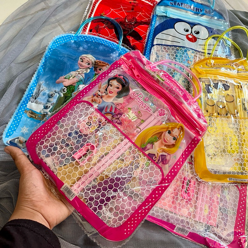 Jual set alat tulis anak sekolah 6in1 | Shopee Indonesia