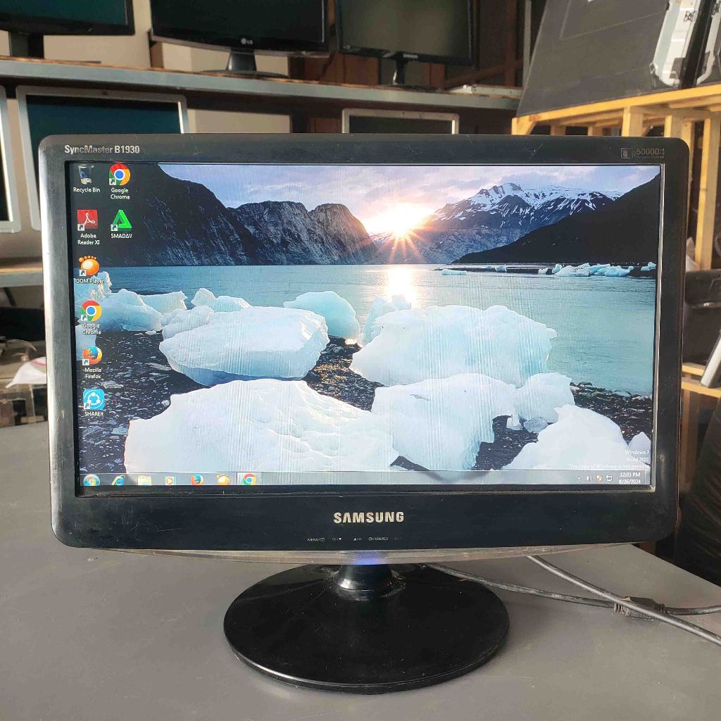 Jual Monitor Lcd Merk Samsung Ukuran 19 Inch Kondisi Normal | Shopee ...