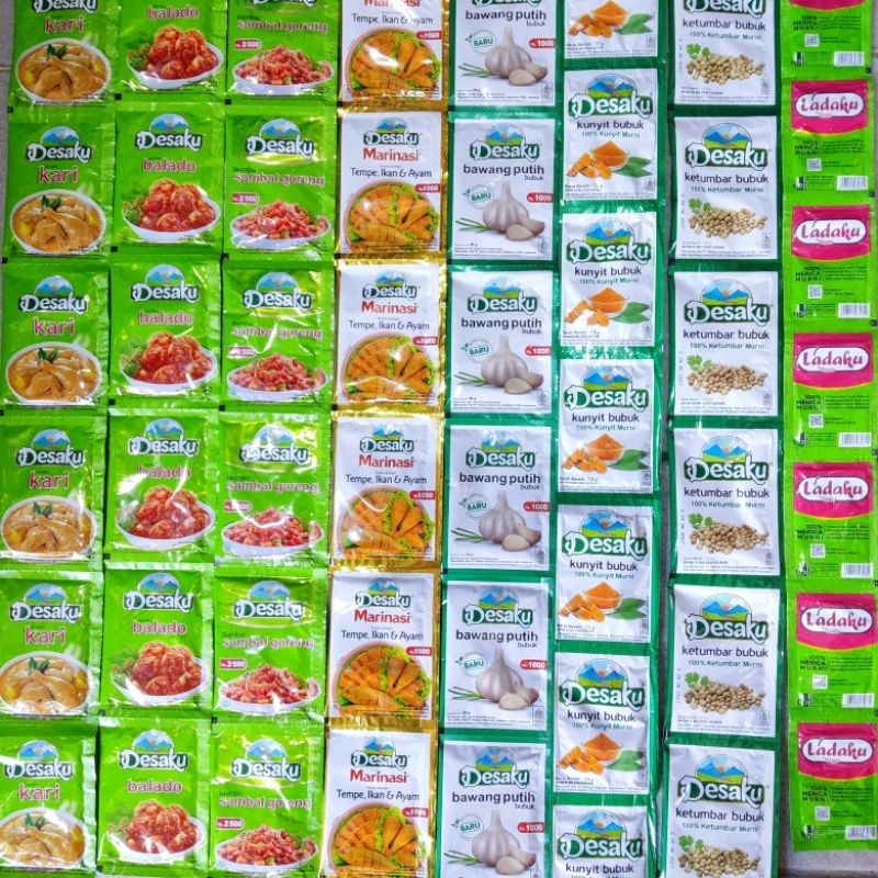 Jual Desaku Bumbu Desaku Kunyit Desaku Ketumbar Desaku Bawang Desaku