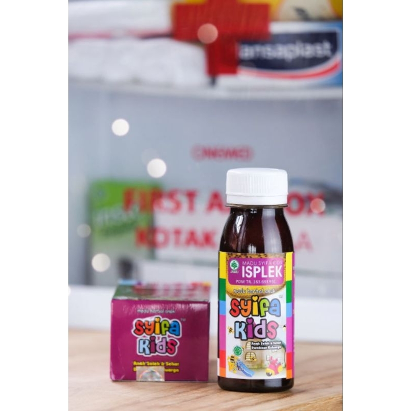 Jual Madu Anak Syifa Kids ISPLEK Herbal Indo Utama (Ispa dan Flek Paru ...