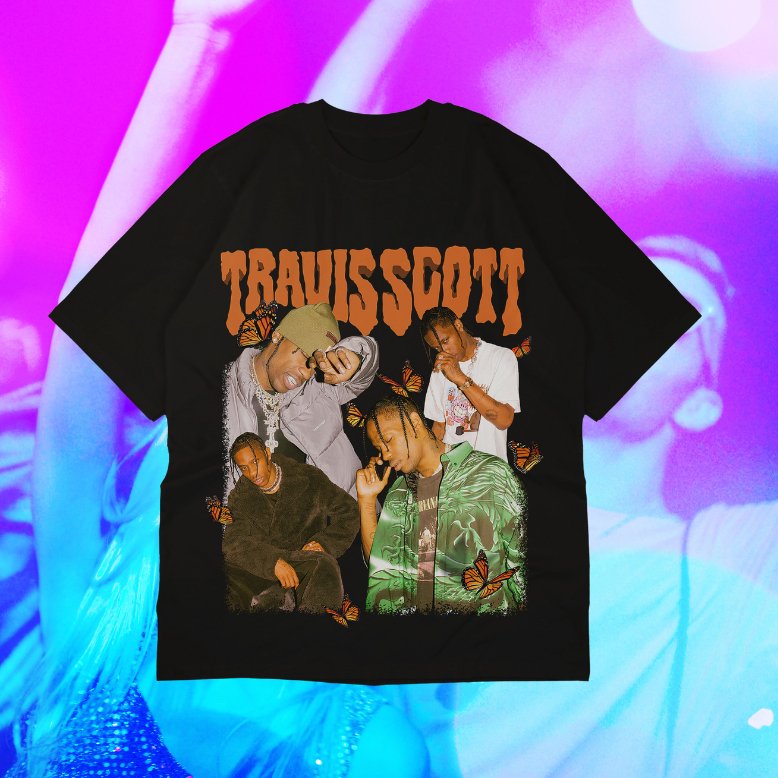 Jual Kaos Oversize Pria Wanita Distro Skena Hip Hop Rapper | Travis ...