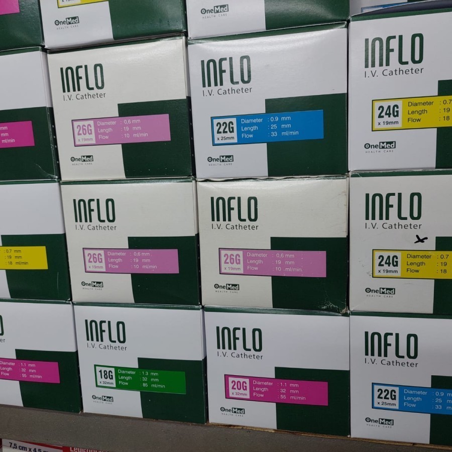 Jual Inflo IV Catheter Plus Onemed 18G 20G 24G | Shopee Indonesia