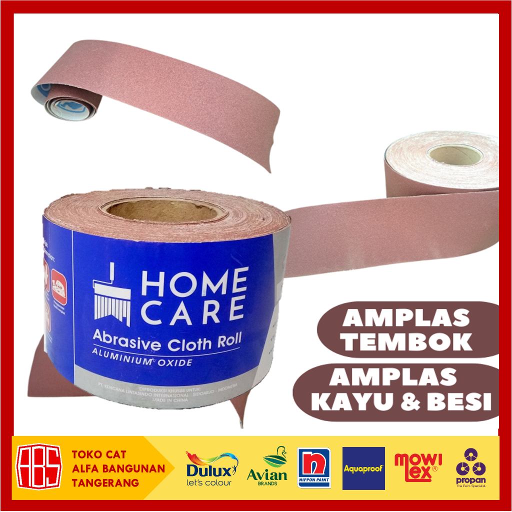 Jual Amplas Roll HomeCare Meteran [10cm x 1m] - Grid 60 80 100 120 150 ...