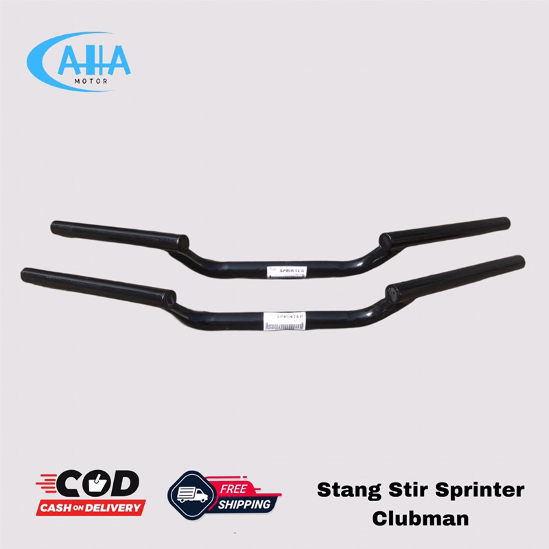 Jual Stang Sprinter Clubman Hitam Stang Clubman Caferacer Tebal ...