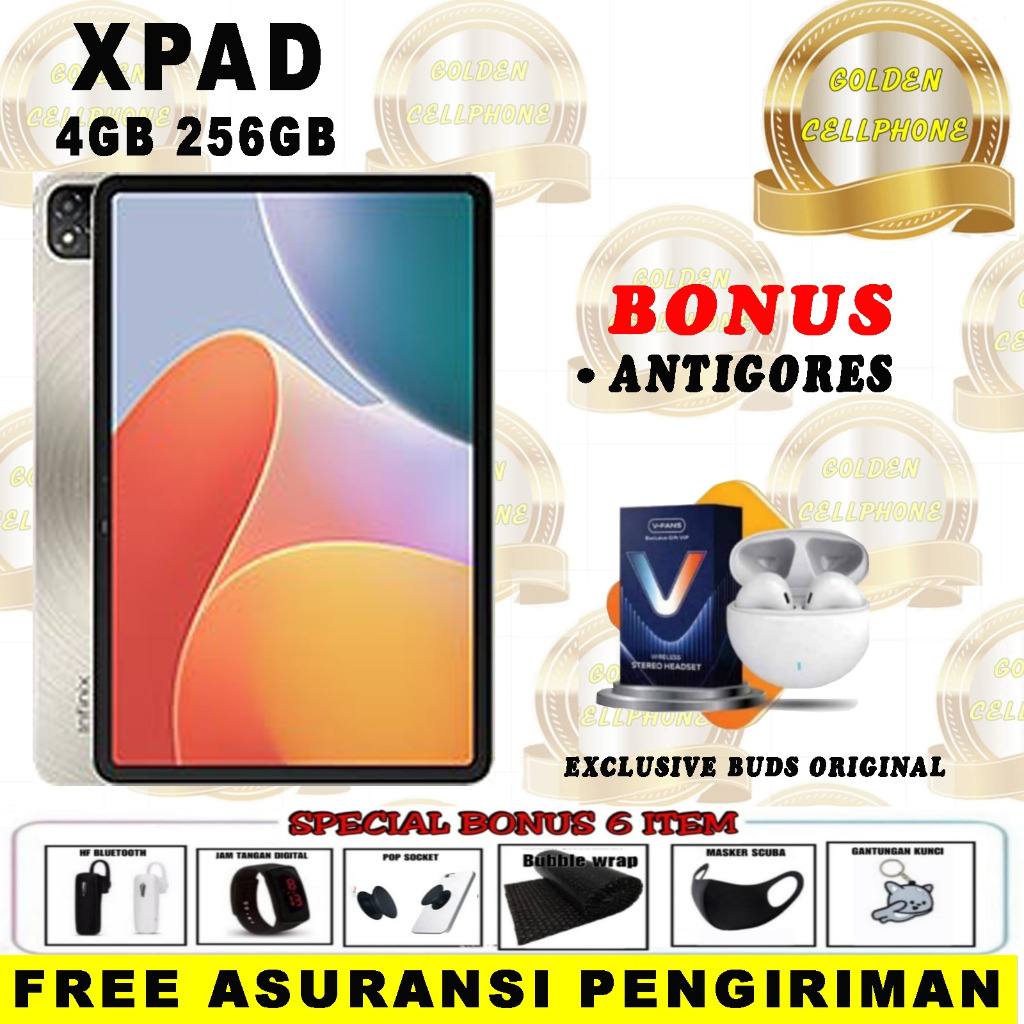 Jual INFINIX XPAD 4/256 11.0'' 7000mAh GARANSI RESMI | Shopee Indonesia