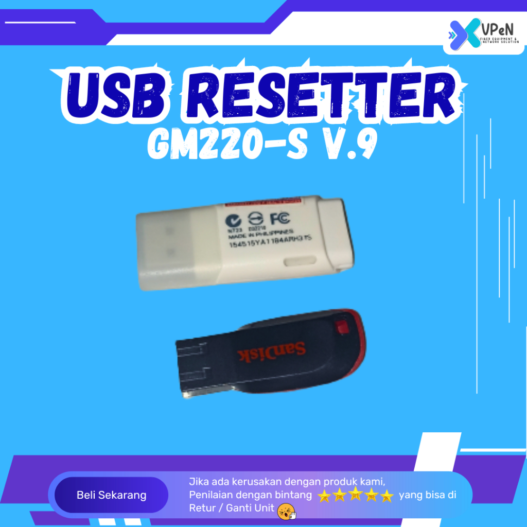 Jual USB Reset ONT GM220-S V.9 OMCI - Otomatis bisa Login Admin ...