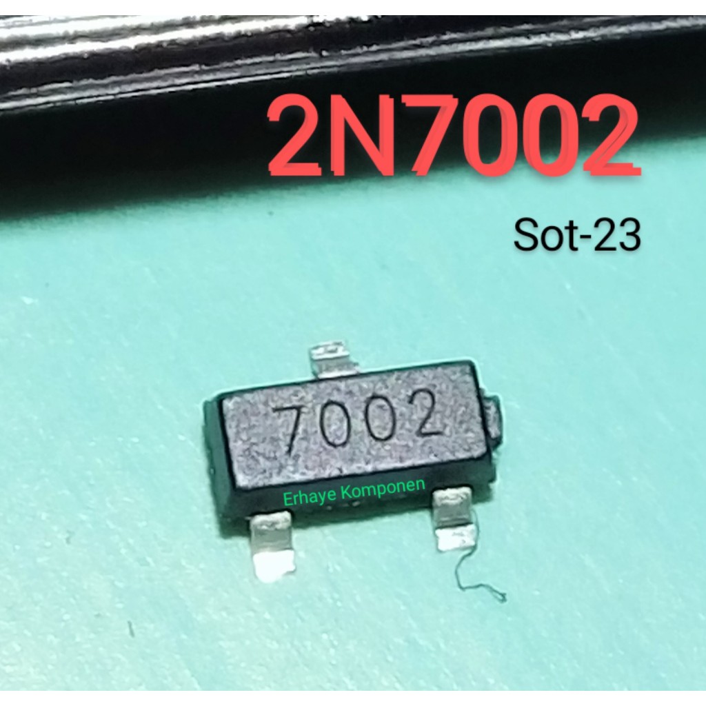 Jual (@20 pcs) Mosfet smd 2N7002 sot-23 Mosfet7002 Mosfet 702. | Shopee ...