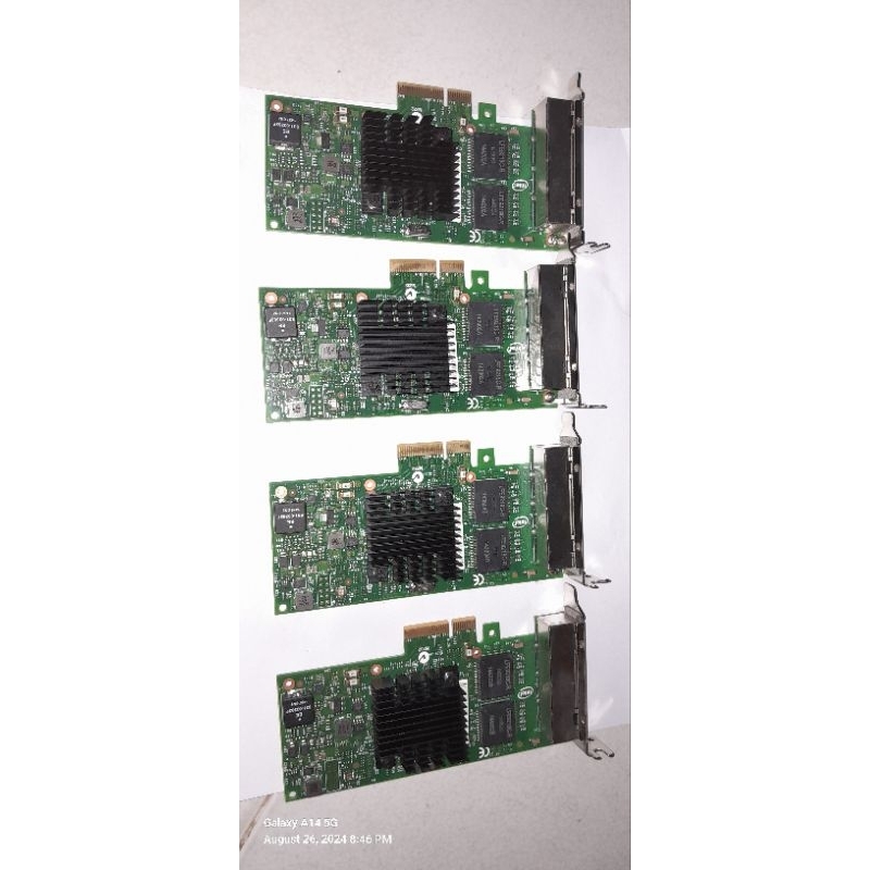 Jual Lan card 4 port gigbit chipset intel I350 t4 | Shopee Indonesia