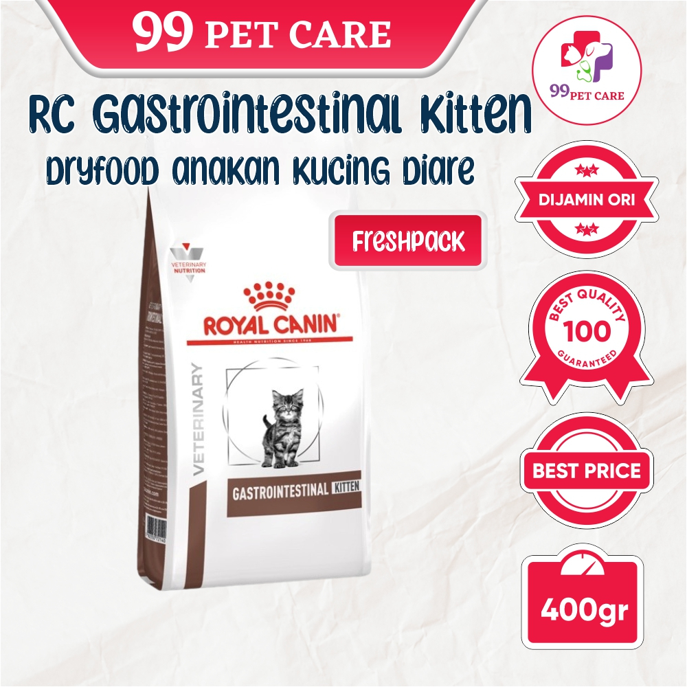 Jual Royal Canin GASTRO KITTEN 400gr RC Cat dry Food Intestinal ...
