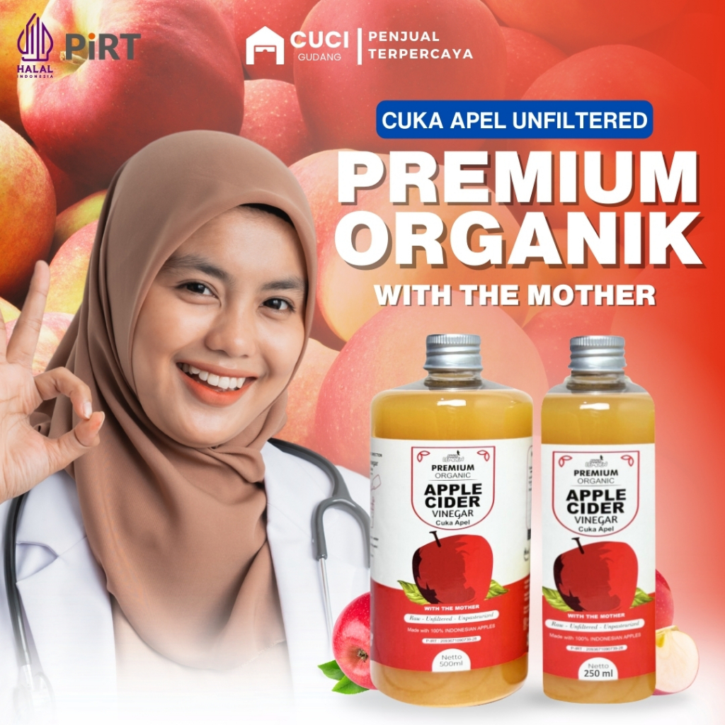 Jual BPOM Suur Lemoen - Apple Cider Vinegar Original 250 ml - 500 ml ...