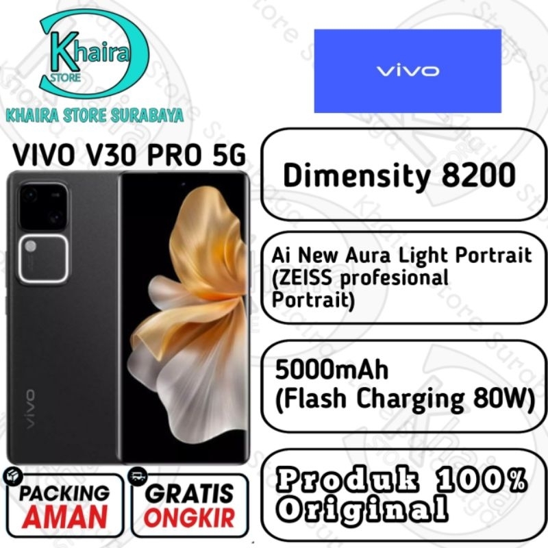 Jual VIVO V30 Pro 5G 100% Original Resmi Vivo | Shopee Indonesia