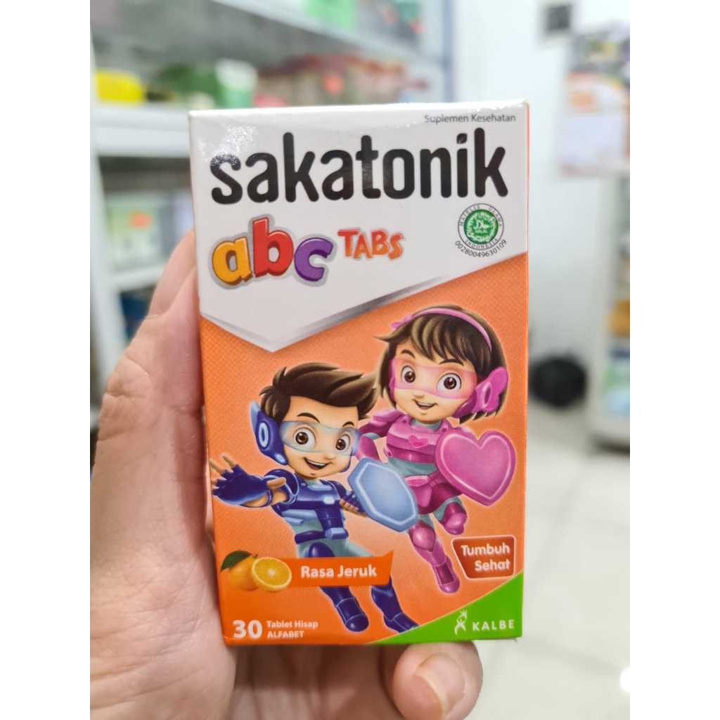 Jual Sakatonik ABC Jeruk 30 Tablet Hisap MULTIVITAMIN ANAK | Shopee ...