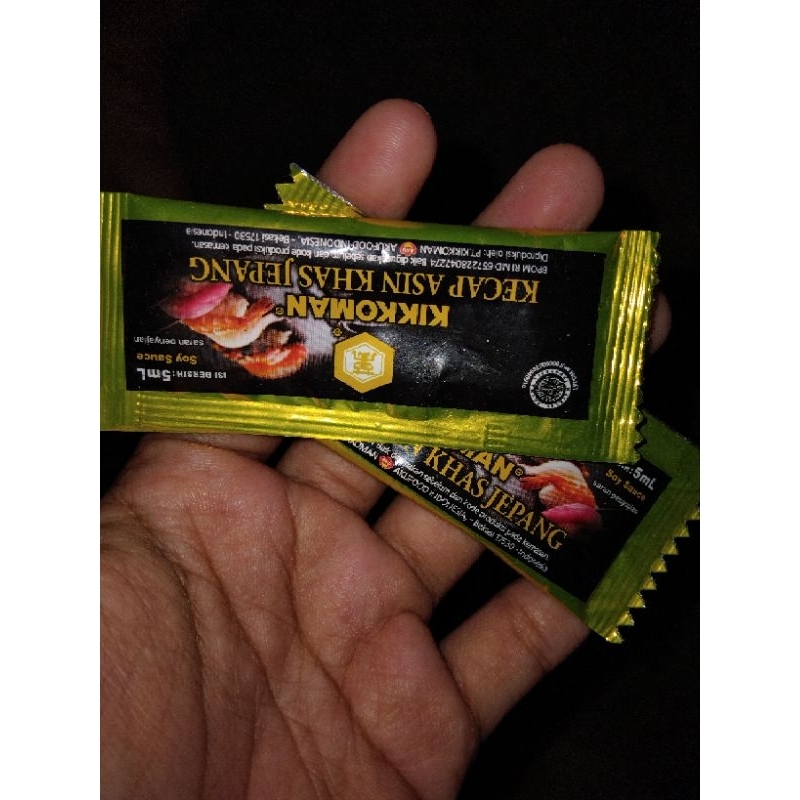 Jual Kikkoman Sachet Kecap Asin Khas Jepang /Soy Sauce kikoman ...