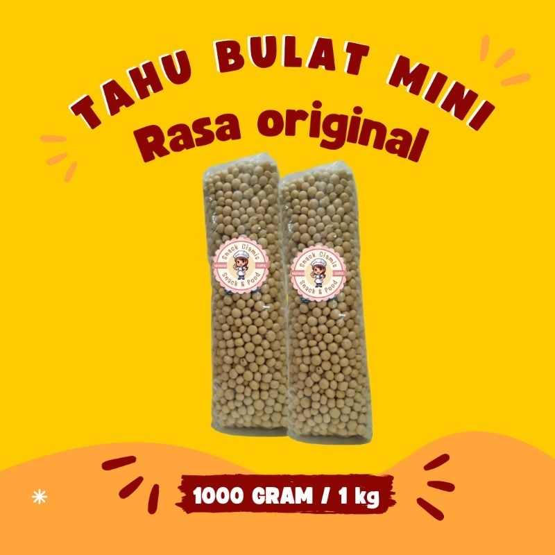 Jual Tahu Bulat Mini Kering | Tahu Bulat Crispy Mini Original | Shopee ...