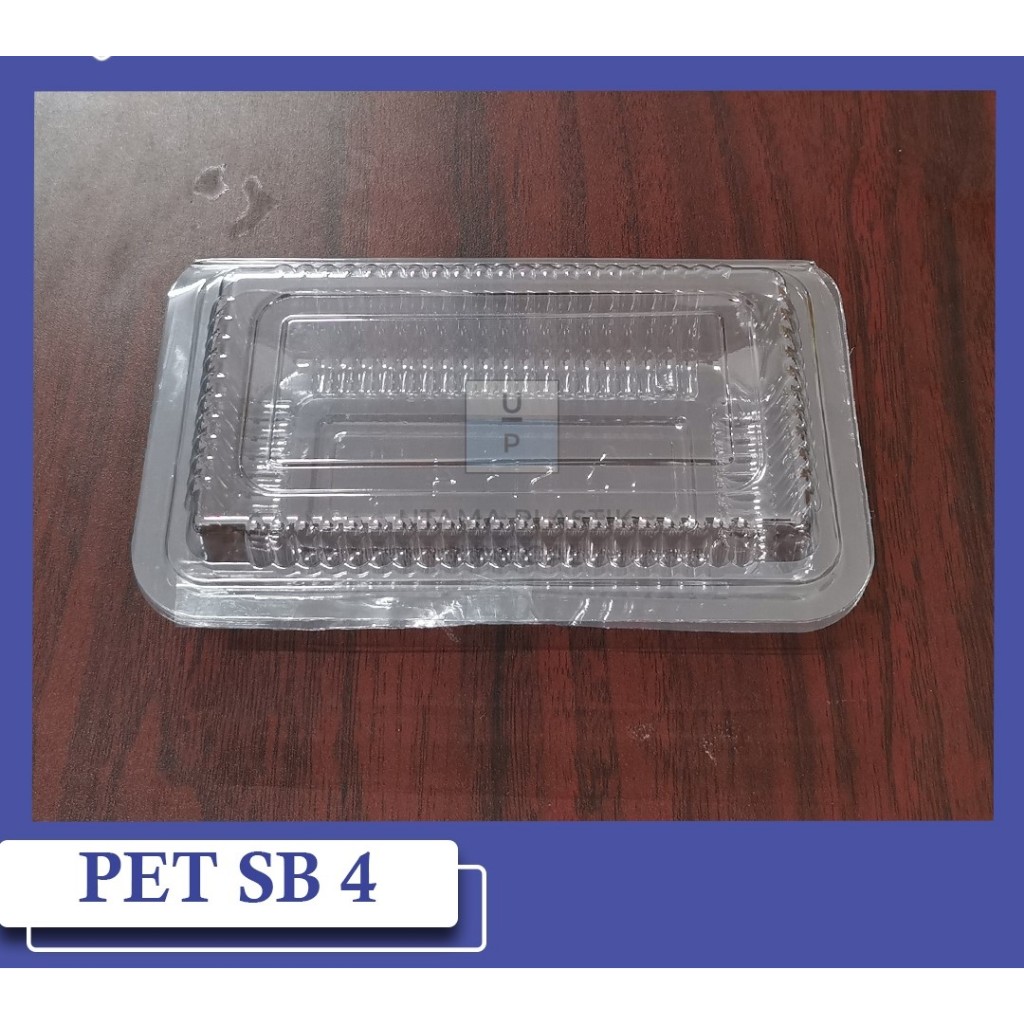 Jual Kotak Plastik Box Mika SB-4 SB4 SB 4 = Isi 100 PCS | Shopee Indonesia