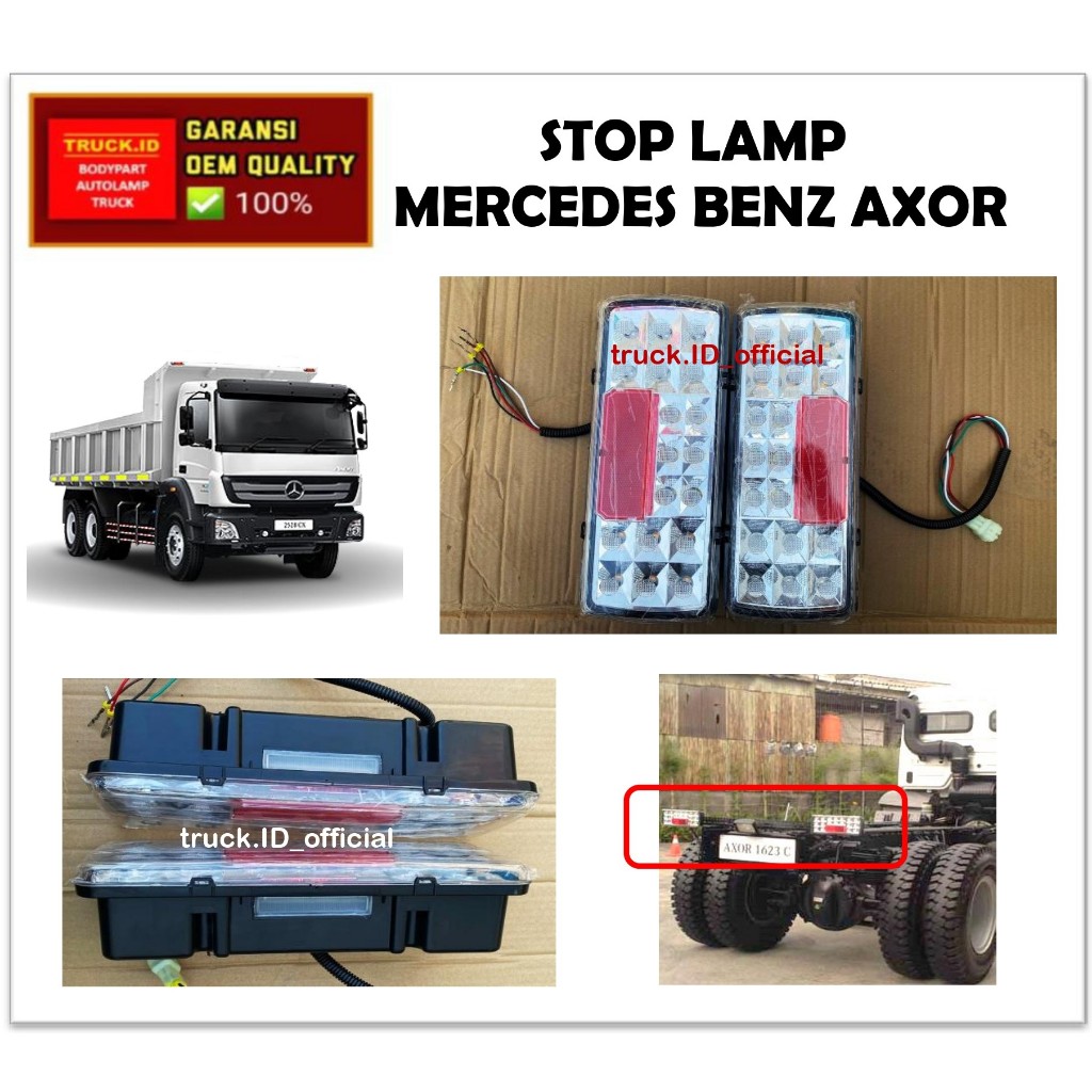 Jual STOP LAMP LAMPU BELAKANG MERCY AXOR | Shopee Indonesia