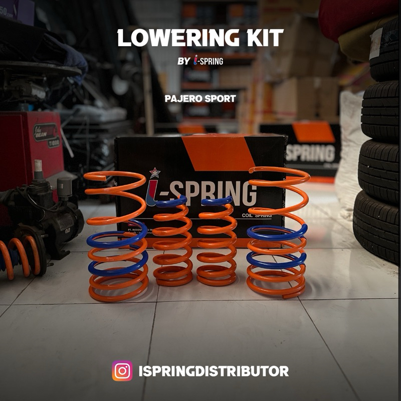 Jual iSpring lowering Pajero sport New/Old | Shopee Indonesia