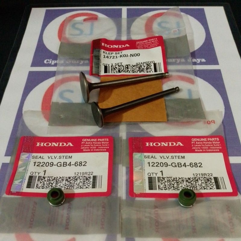 Jual KLEP SET PAYUNG KLEP + SEAL KLEP ORIGINAL OEM HONDA KOJ GENIO,BEAT ... Jual KLEP SET PAYUNG KLEP + SEAL KLEP ORIGINAL OEM HONDA KOJ GENIO,BEAT ...