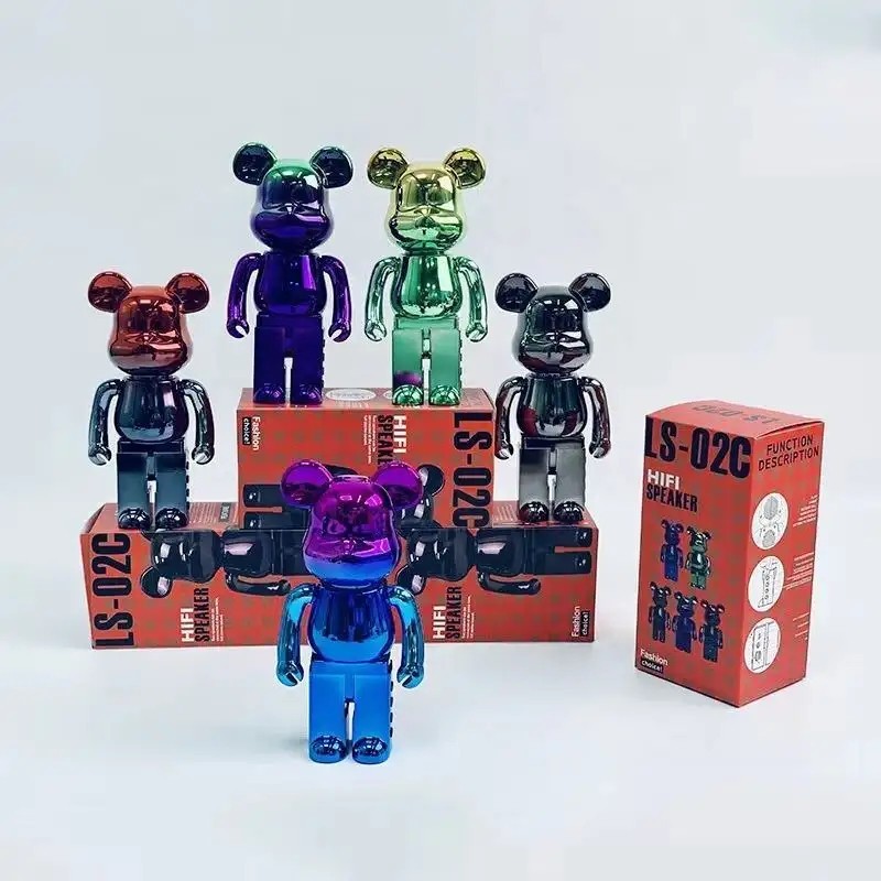 Jual Speaker Beruang Abstrack Quality Premium / Bearbrick Speaker A57 ...