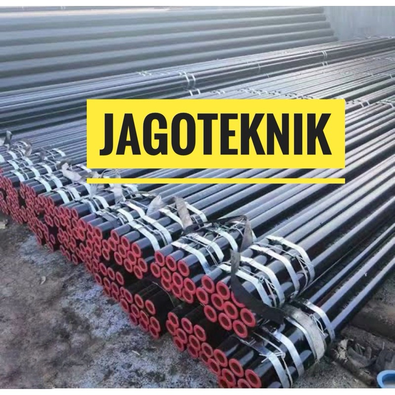 Jual pipa seamless astm a106 4”inch (dn100) sch 40 carbon steel | Shopee Indonesia