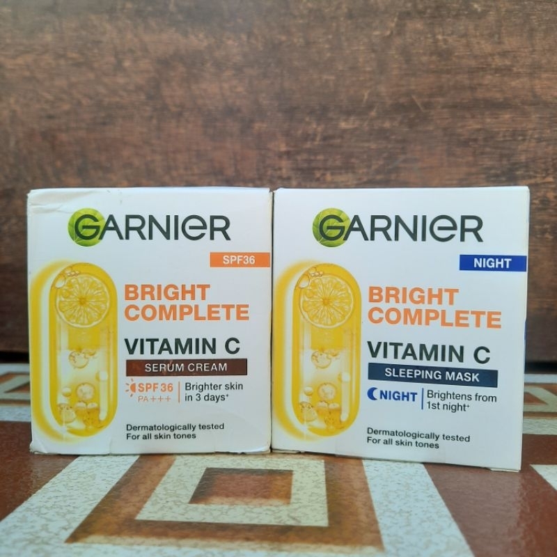 Jual Garnier Bright Complete Day Cream & Night Cream - 50ml | Shopee ... Jual Garnier Bright Complete Day Cream & Night Cream - 50ml | Shopee ...