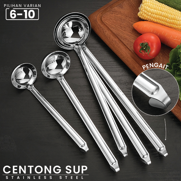 Jual Centong Sayur / Soup Ladle / Sendok Sayur / Irus Soup Stainless ...