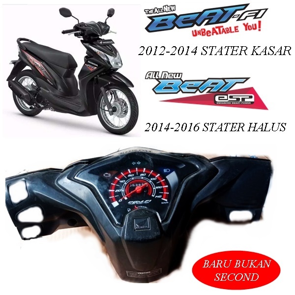 Jual Spidometer Kilometerr Beat Fi 2013 2014 2015 Plus Kabel Fullset ...