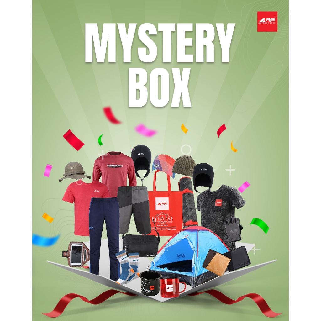Jual Arei Mystery Box Hadiah Misteri Arei Outdoorgear | Shopee Indonesia