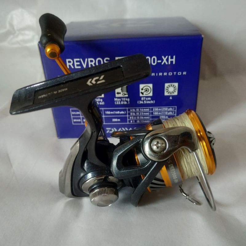 Jual [SECOND] Reel Daiwa Revros LT 2500 XH 2019 Katrol Pancing Original | Shopee Indonesia
