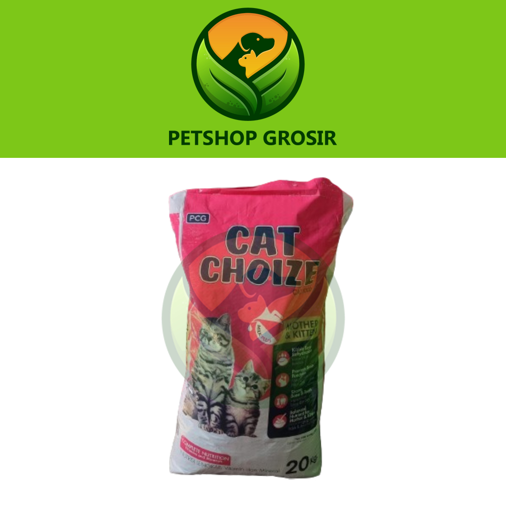 Jual Cat Choize Cat Food Mother & kitten 20KG Makanan Kucing Cat Choize ...