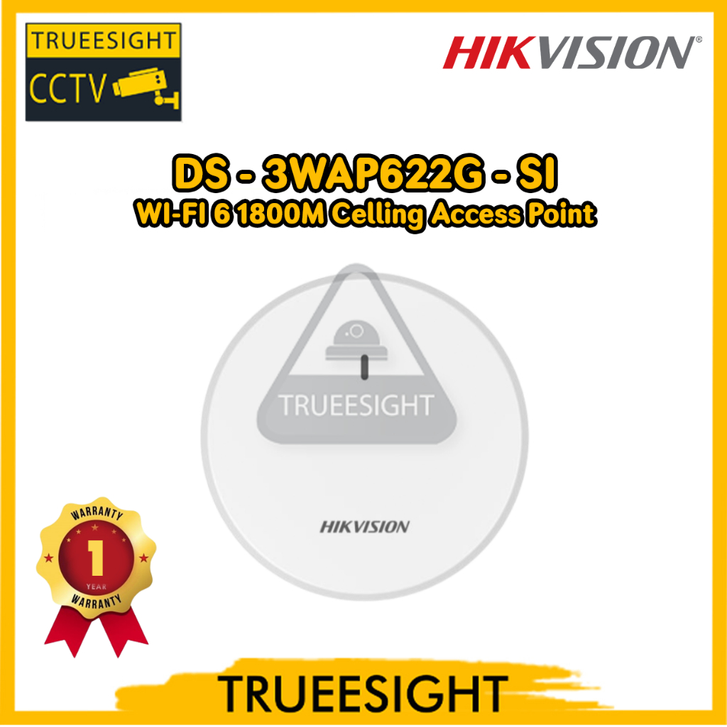 Jual Access Point Hikvision DS-3WAP622G-SI WiFi 6 1800M Celling Access ...