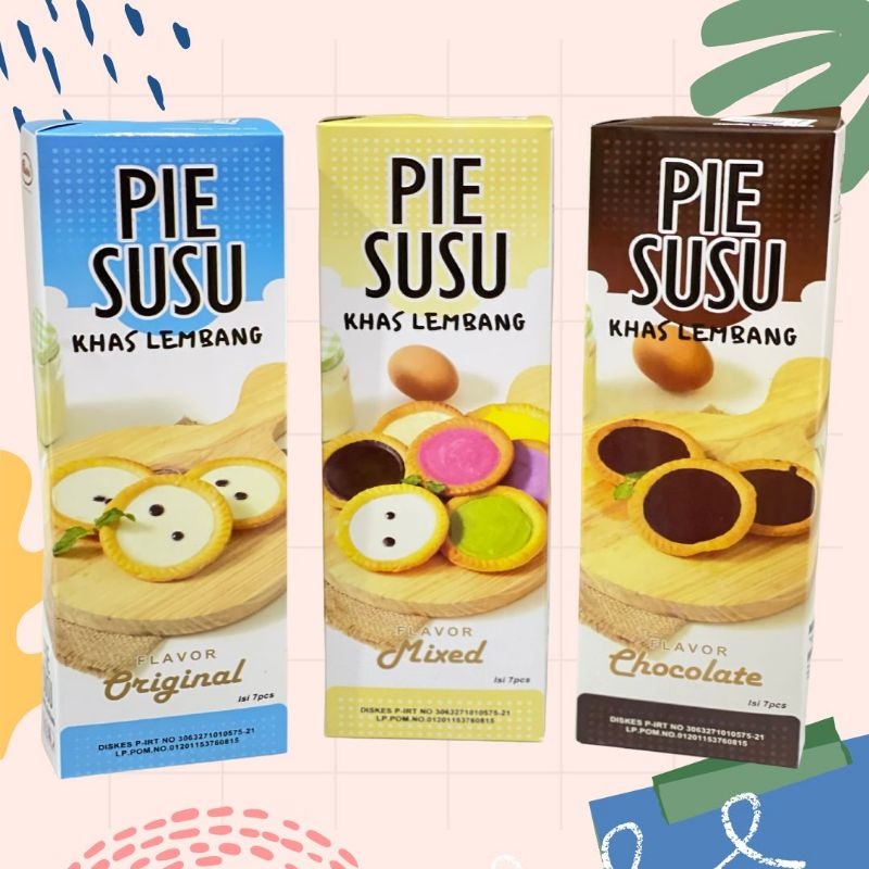 Jual Pie Susu Khas Lembang Original / Cokelat | Shopee Indonesia