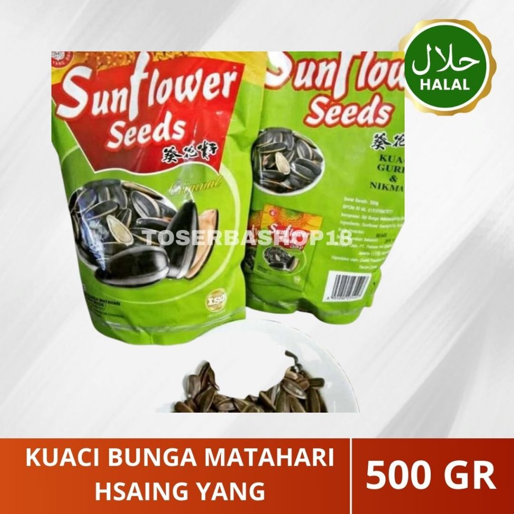 Jual Kuaci Bunga Matahari Hsiang Yang / Kwaci Sunflower Seeds 500gr ...