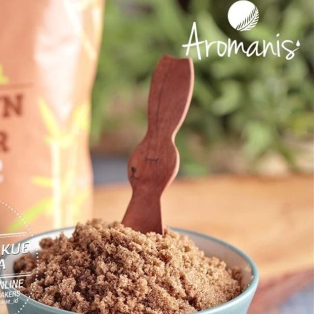 Jual Aromanis BROWN Sugar 500gr Repack Organic Molasses Gula TEBU ...