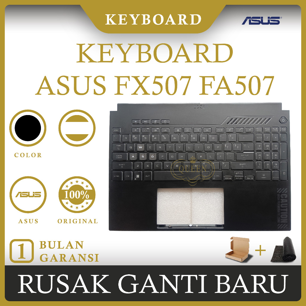 Jual KEYBOARD FRAME LAPTOP ASUS TUF Gaming FA507 FX507 (RGB) | Shopee ...