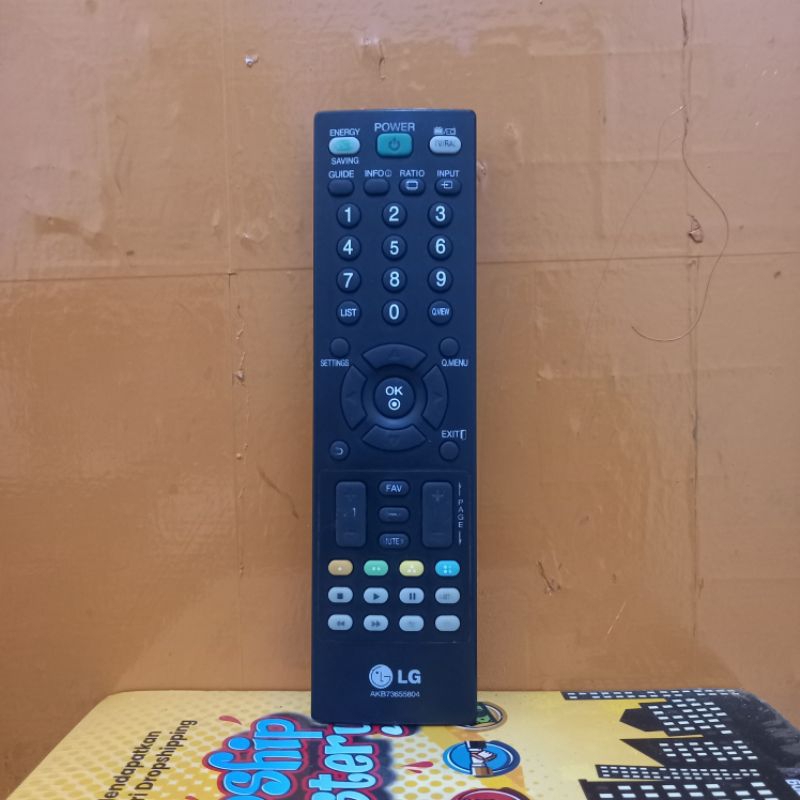 Jual REMOTE ORIGINAL TV LG SERI AKB73655804 | Shopee Indonesia