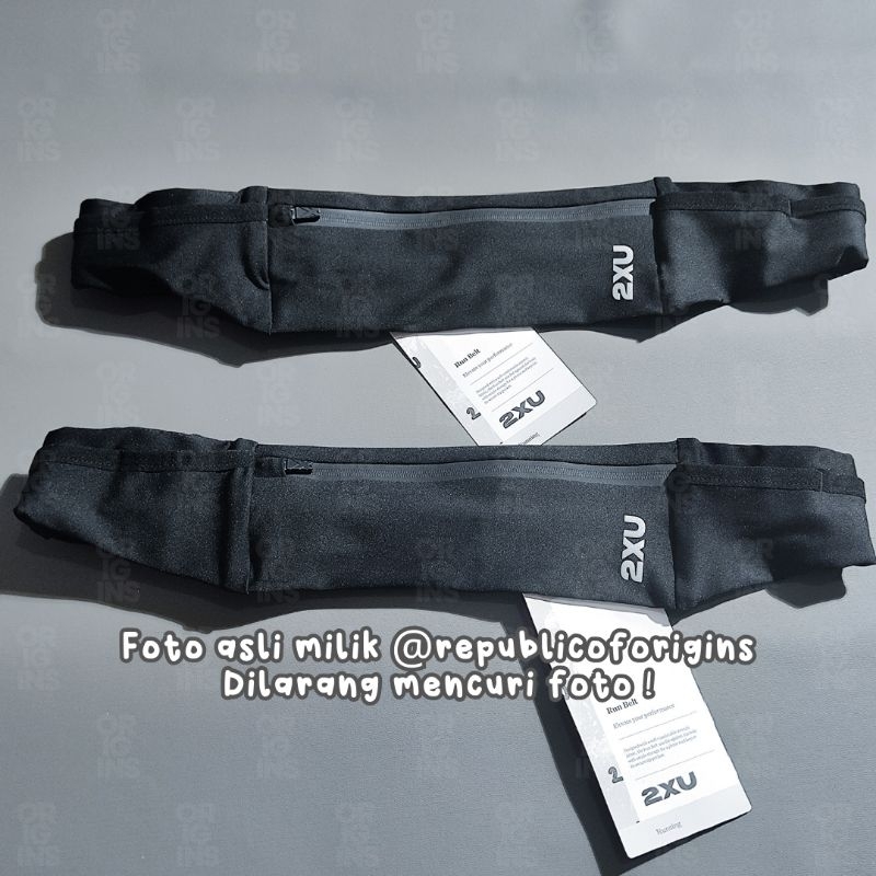 Jual 2XU ORIGINAL Run Belt - Black/Black | READY STOCK | Tas Lari ...