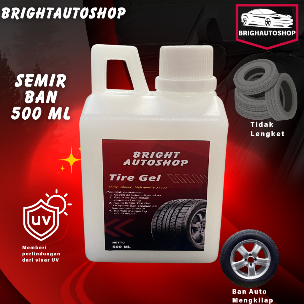 Jual Semir Ban Mobil Motor Berkualitas 500 ml | Shopee Indonesia