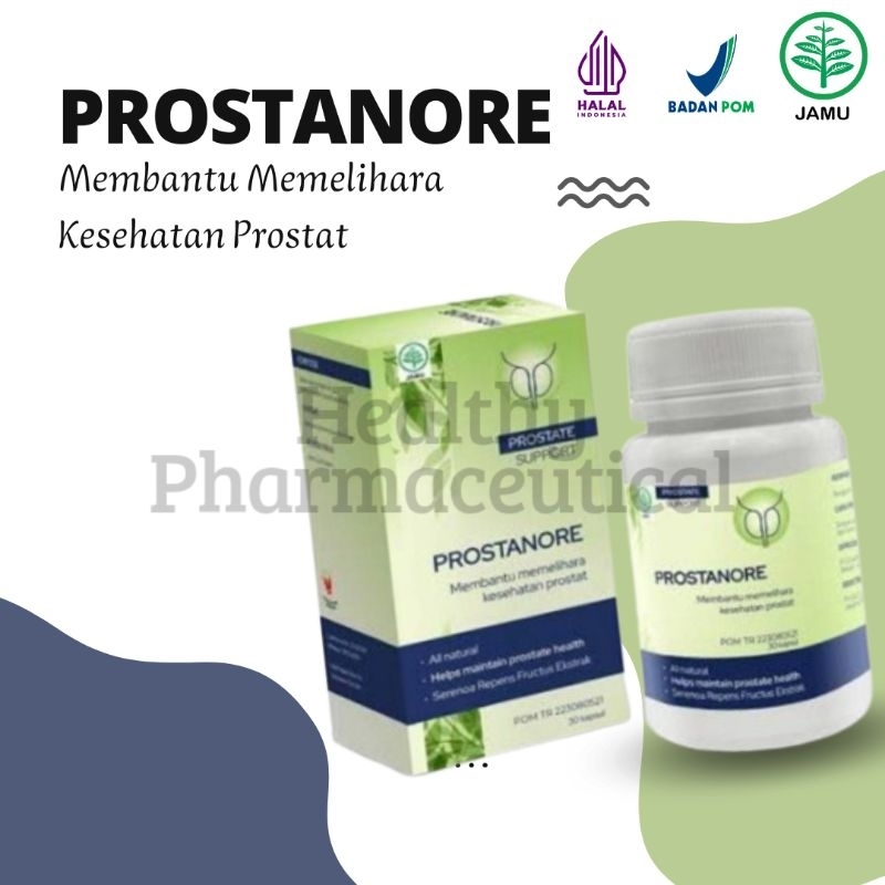 Jual PROSTANORE Herbal Original Mengatasi Masalah Prostat Dan Saluran ...