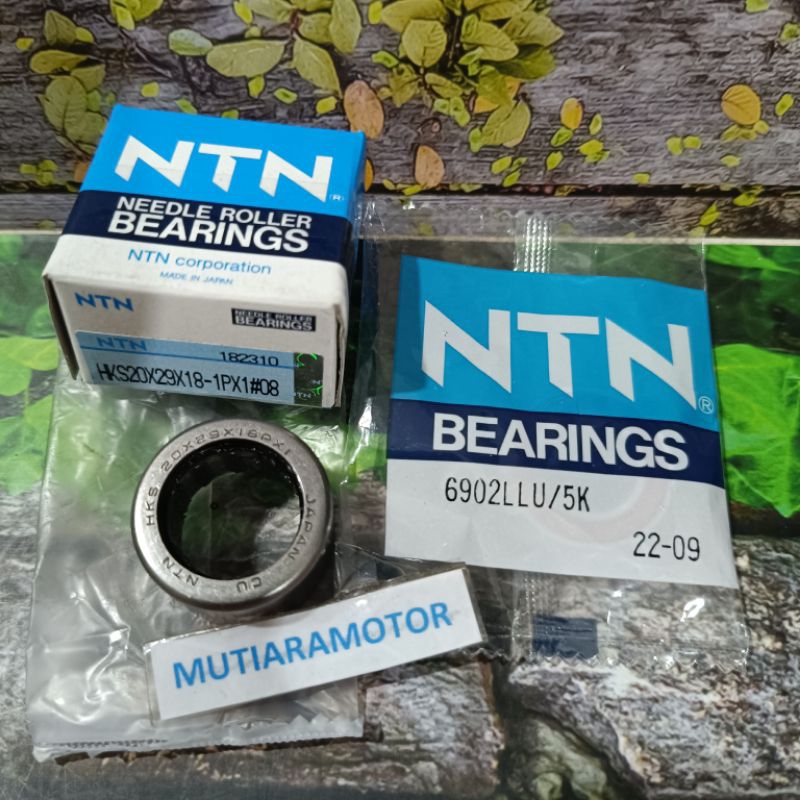Jual BEARING BAMBU SET HKS 20x29x18 6902LLU BEARING SET PULLY HONDA ...