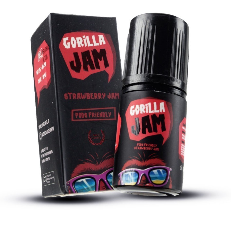 Jual Liquid IJC Gorilla Strawberry Jam Pods Friendly 12MG 30ML ...
