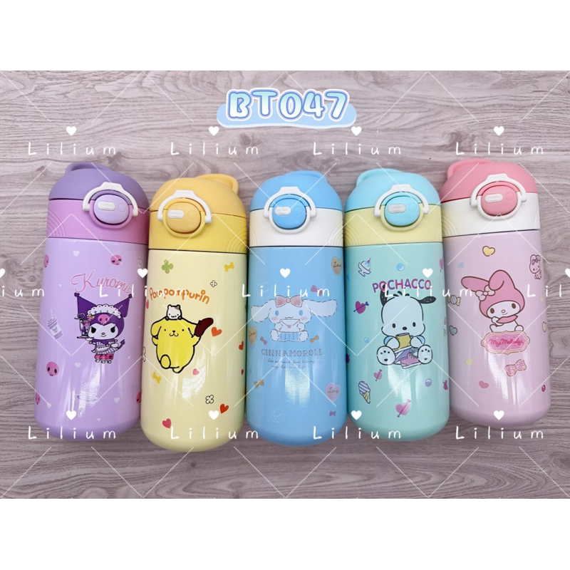 Jual Botol minum sanrio stainless 510ml BT047 termos kuromi melody ...