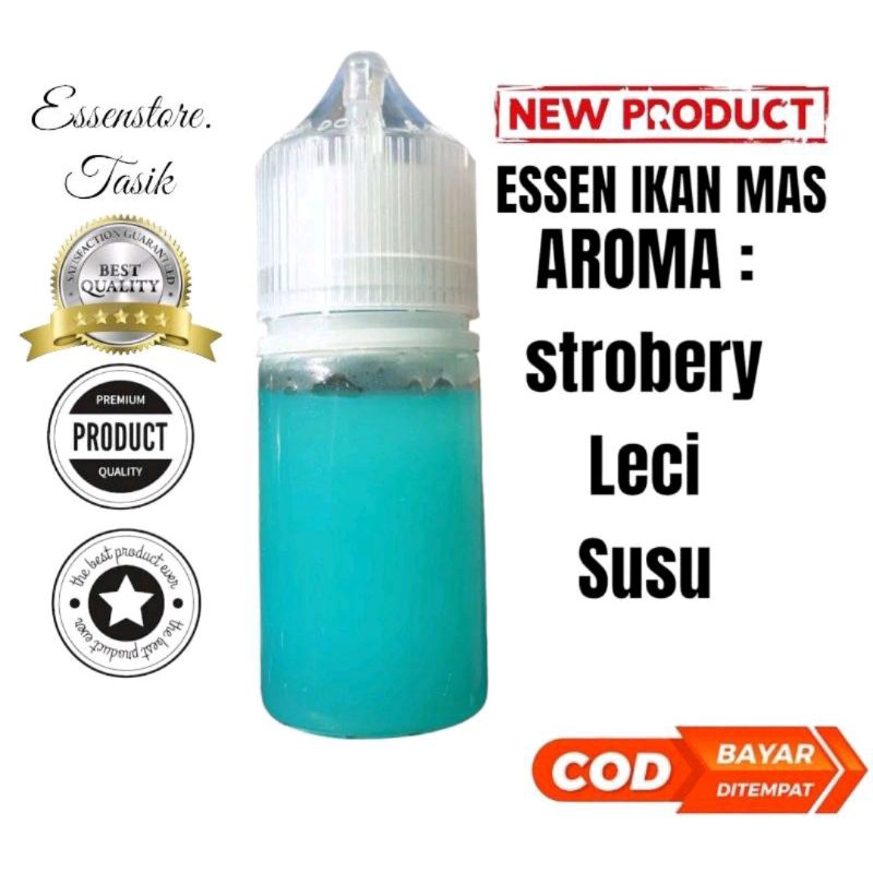 Jual essen oplosan strobery leci susu essen ikan mas harian lomba essen ...